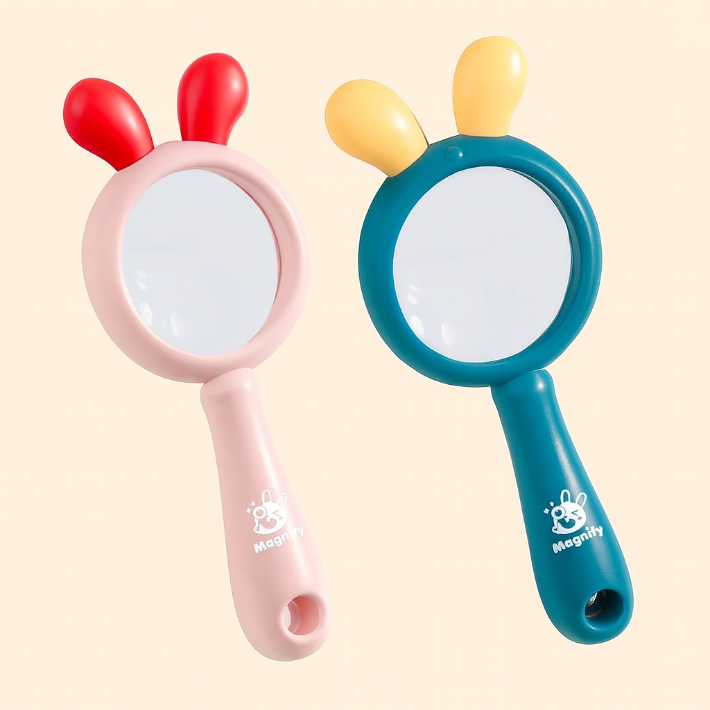 Kids Toy Magnifying Glass – Montessori Nature Exploration Tool – CC's ...